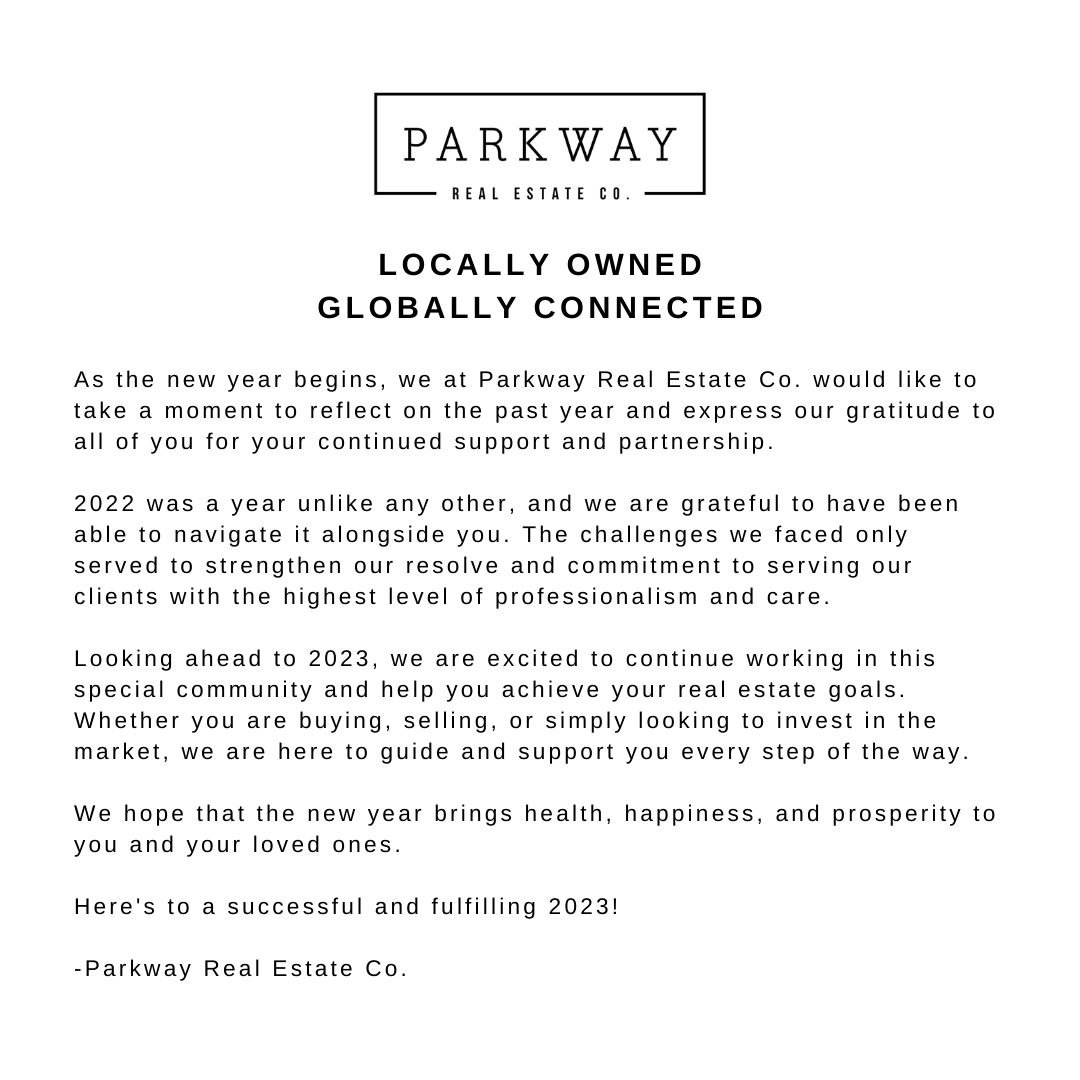 Market Update December 2022 • Parkway Real Estate Co. Market Update December 2022 • Parkway Real Estate Co.